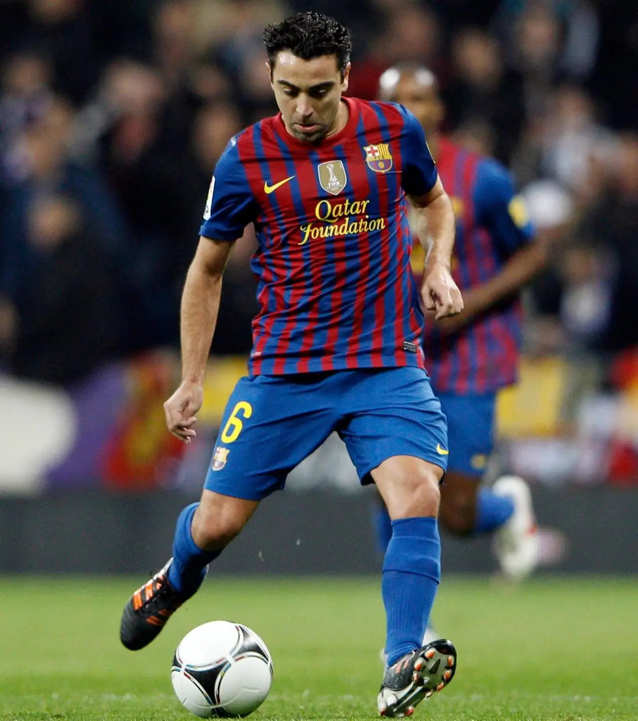 Xavi, la légende espagnole avec le maillot FC Barcelone