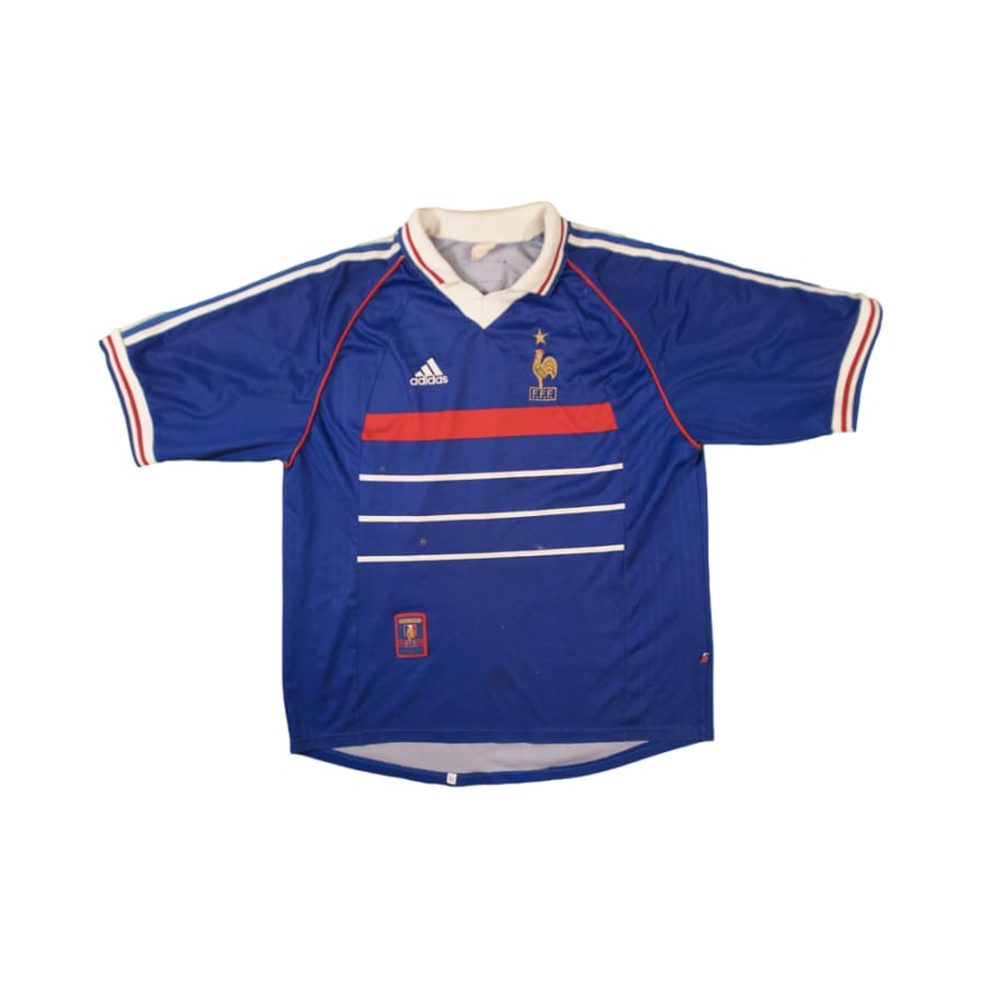 Maillots de foot vintage / rétro - The Football Market - Maillots France vintage domicile 1998-1999